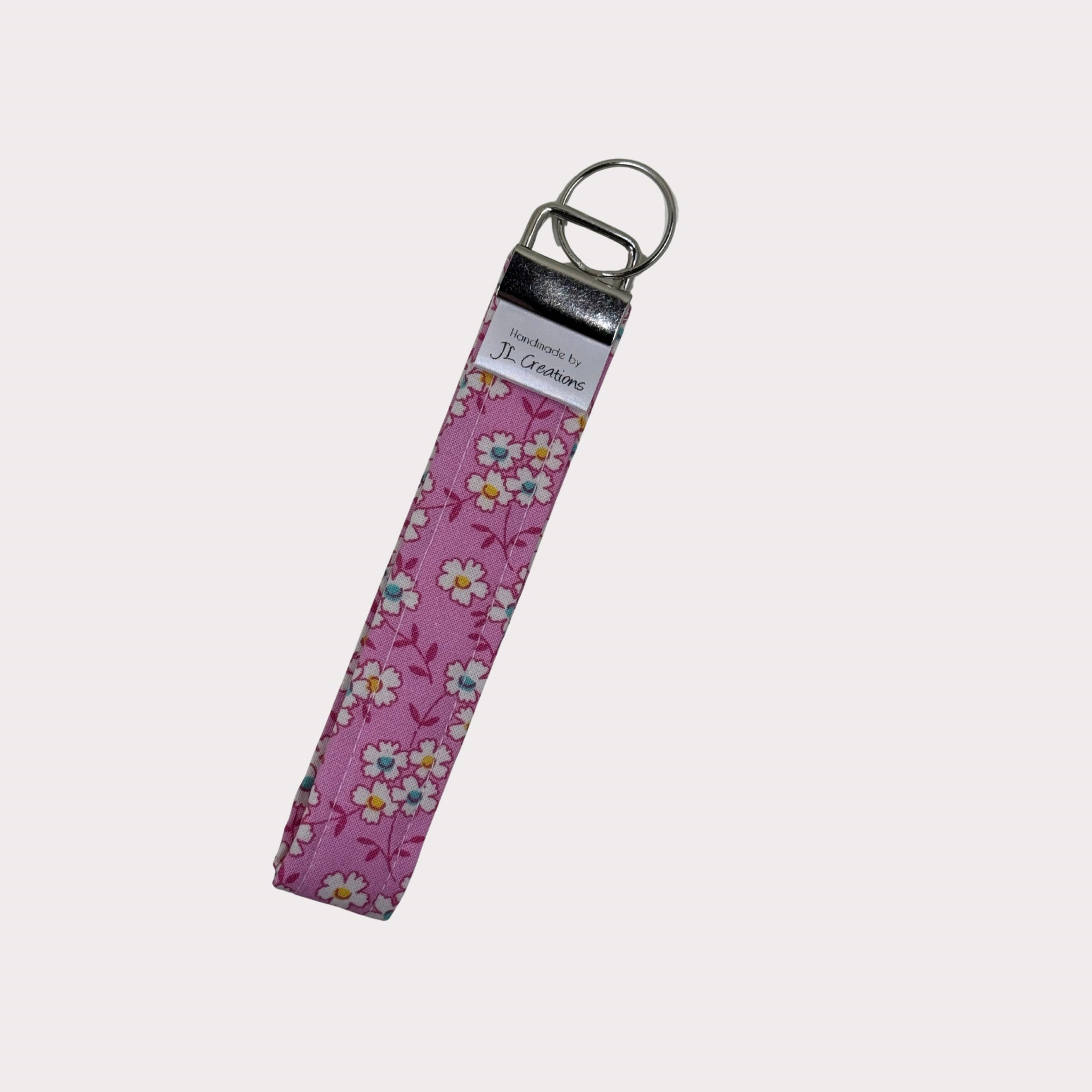 Key Fobs - Pink Daisy – JL Creations and Designs
